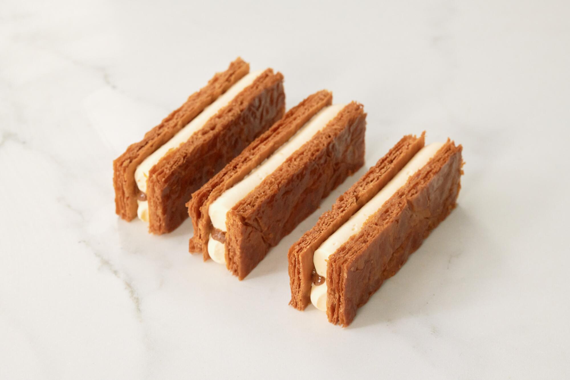 Reuse the scraps of your puff pastry to make millefeuilles! | Corman ...